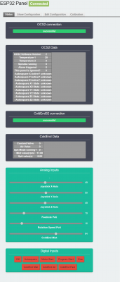 ESP32 Devkit DOIT V1 | OCS2 ESP32 Panel Software mit Webinterface | SW10025.2